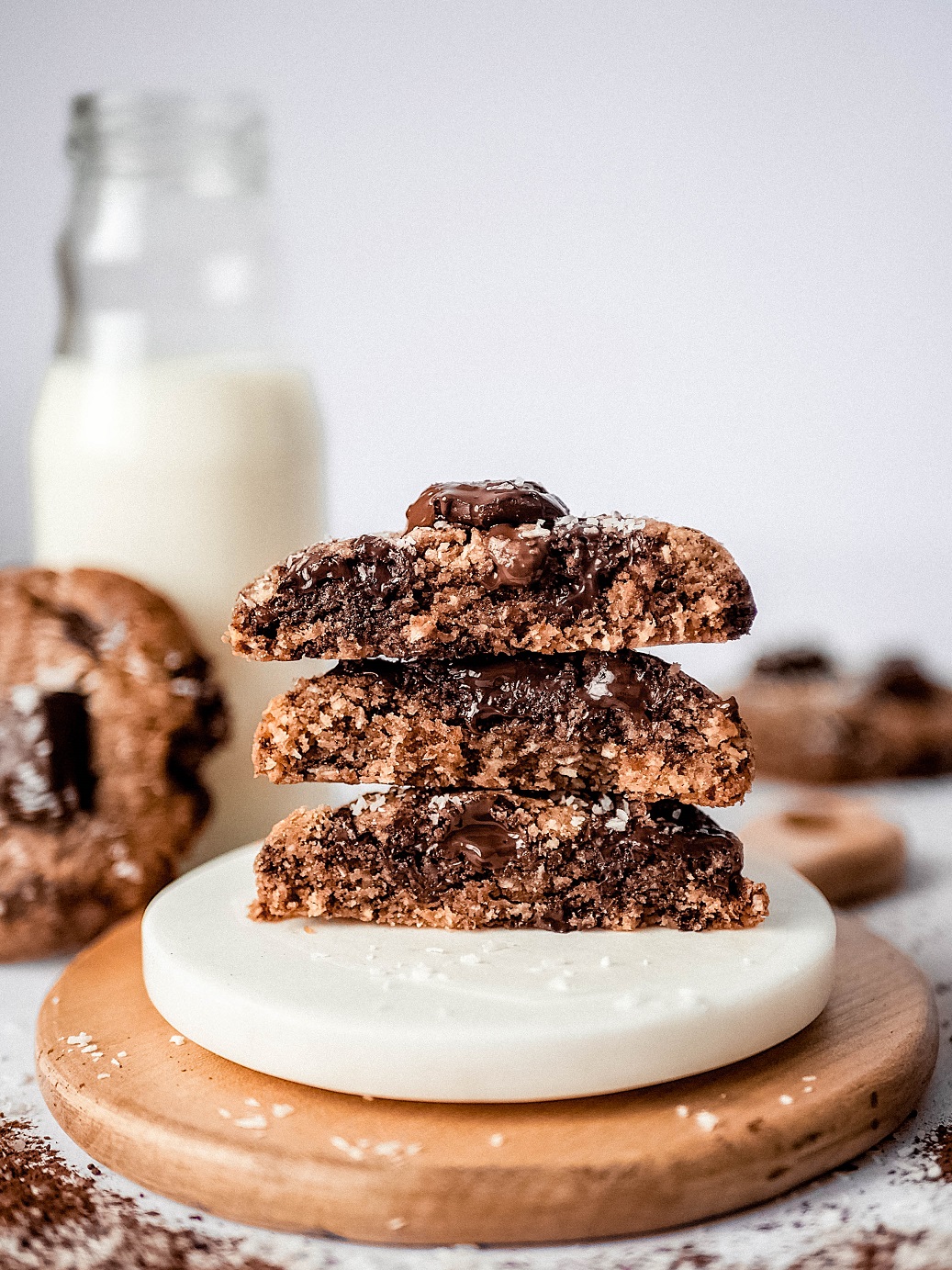 Cookies choco coco (chocolat noir et noix de coco) | Cannelle et Coriandre